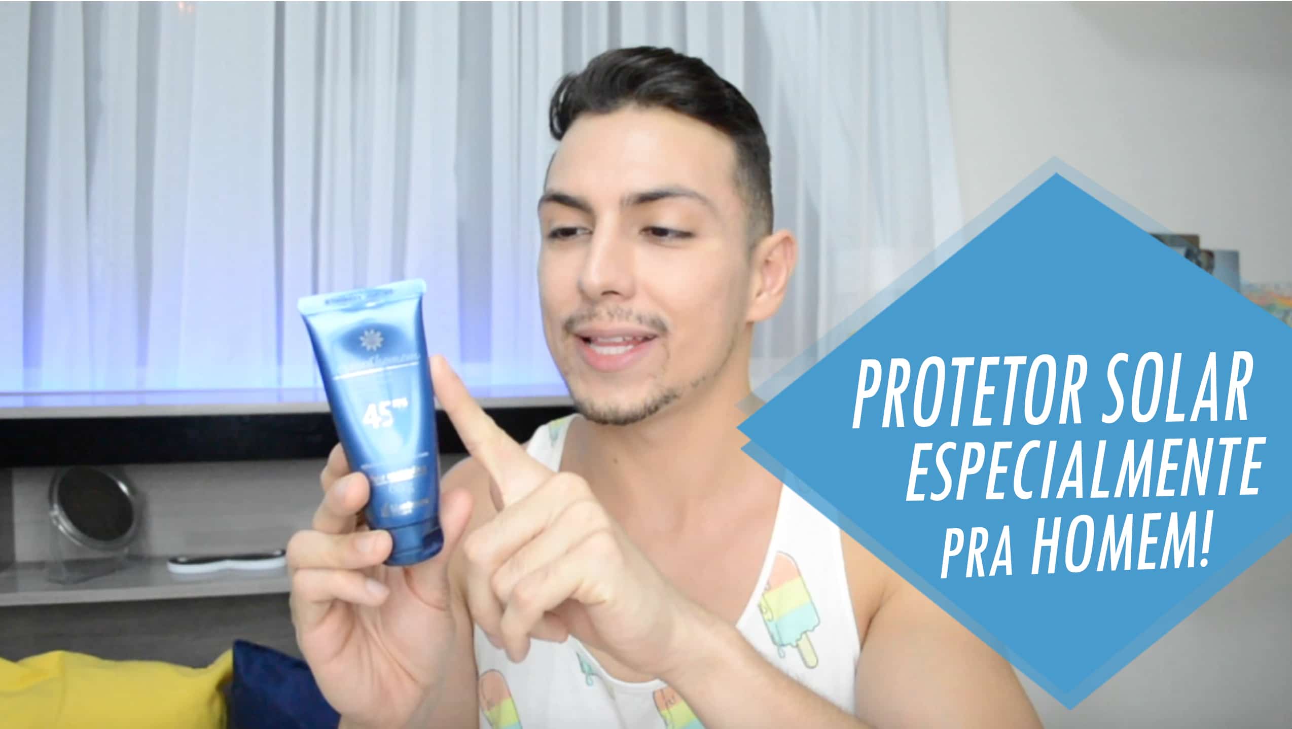 TV HQSC: Testei o Primeiro Protetor Solar para Homem do Brasil ...