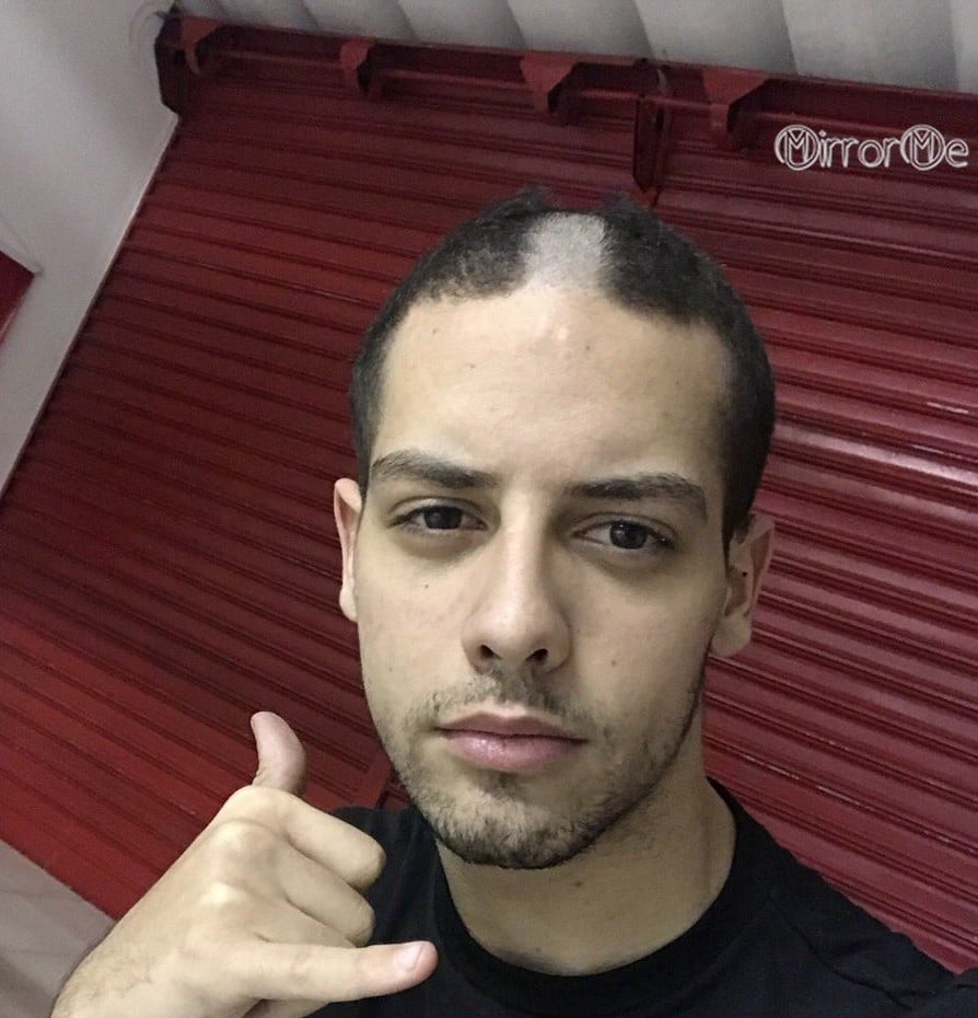 MOICANO INVERTIDO, O CHOCANTE CORTE DE CABELO MASCULINO! | Homens que ...